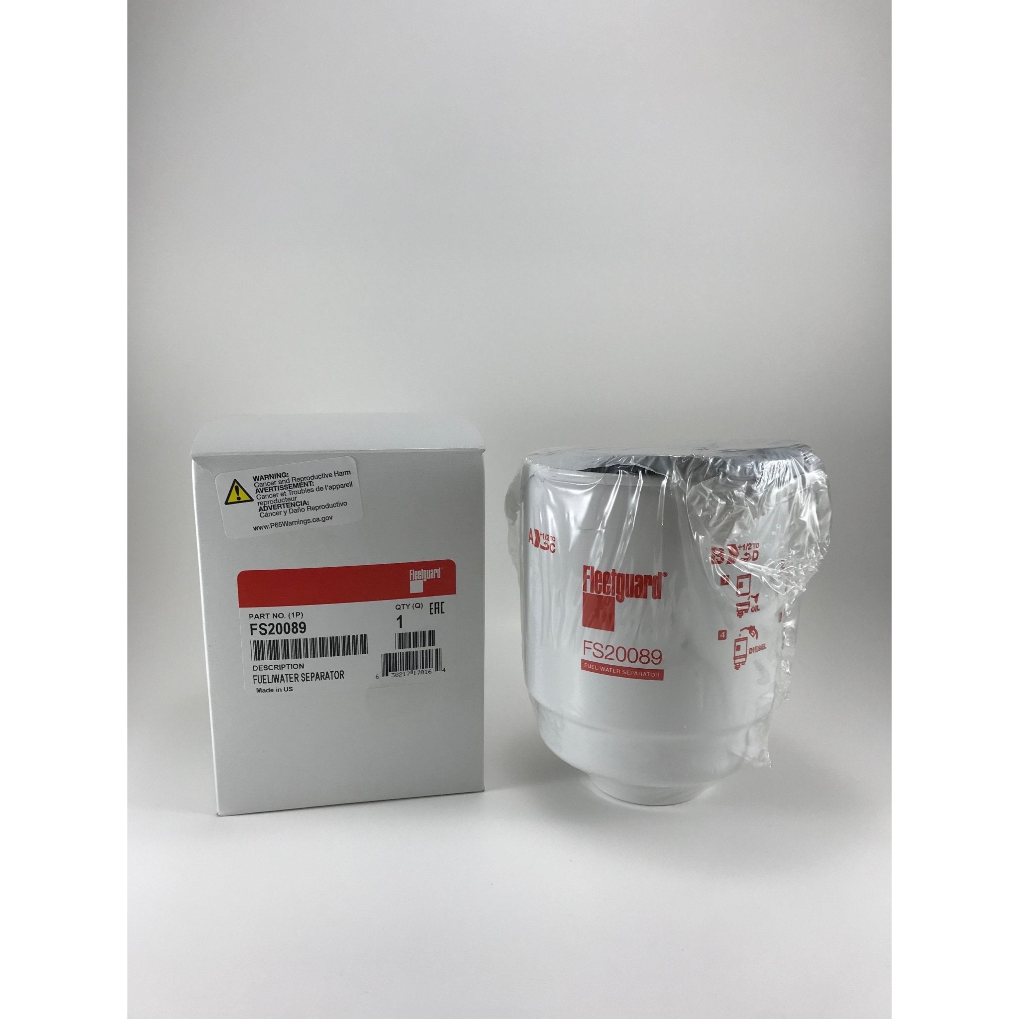 Fleetguard FS20089 Fuel Filter Replacement For Mopar 68197867AA – All ...