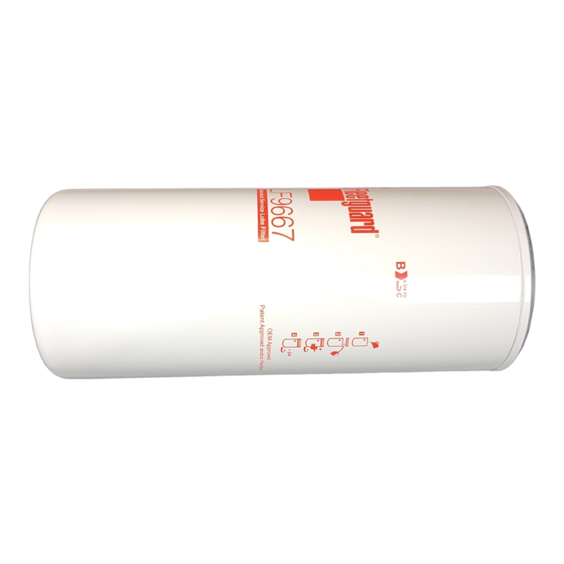 Fleetguard LF9667 Oil Filter Stratapore Venturi Combo Replaces Mack 58 ...