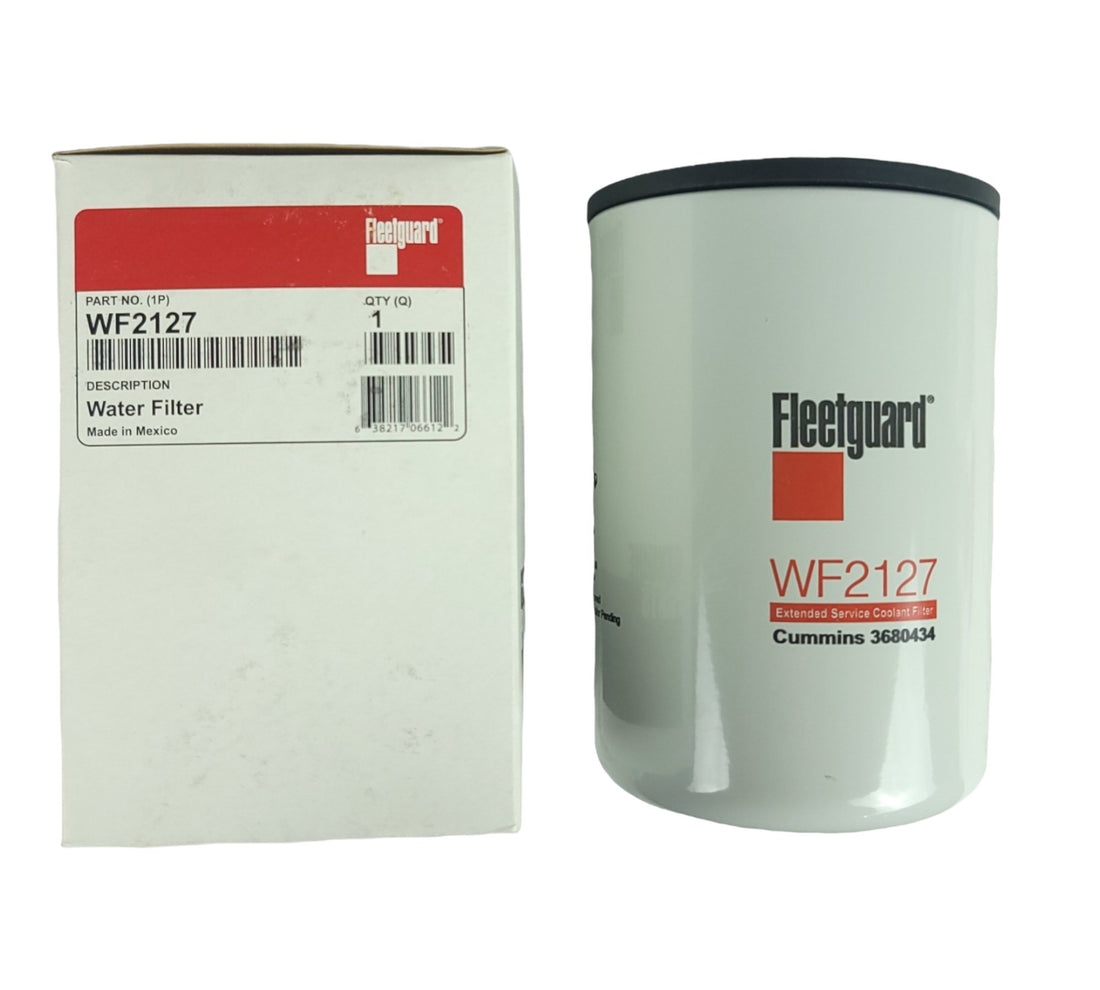 Fleetguard WF2127 Coolant Filter For Cummins ISX Engines, Replaces Cum ...