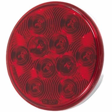 Red 4" Round LED Tail Light – All Pro Truck Parts