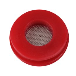 Red Poly Gladhand Seal With Filter Screen 5 Pack | Replaces Tectran 16 ...