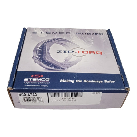 Stemco 400-4743 Zip-Torq 6 Point Trailer Axle Nut | 2-5/8" Thread – All ...