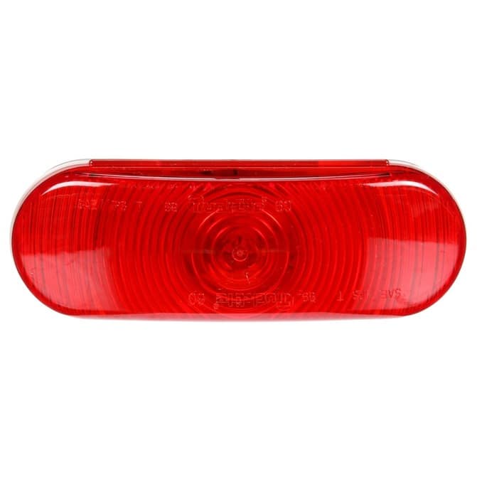 Truck-Lite 60202R 6in Oval Red STT | Super 60