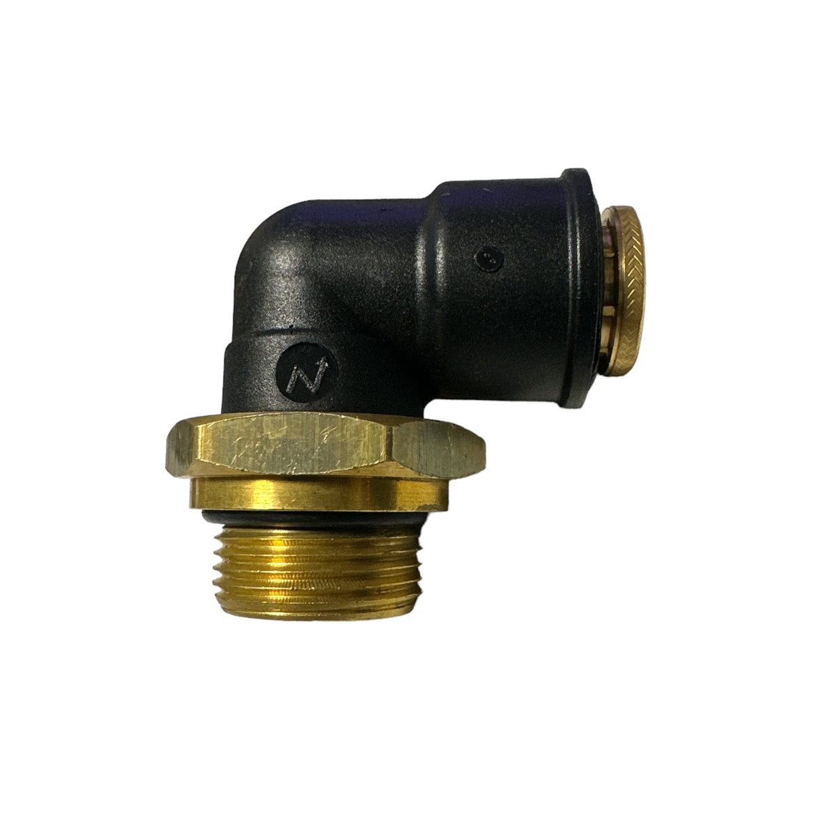 Volvo 20999384 DOT Elbow 90 Degree │ 1/2" Push In X M22X1.5 – All Pro ...